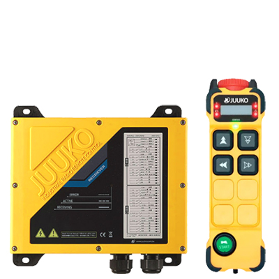 HS-K404 - Controle Remoto Industrial (1T+1R) com transmissor K404 (quatro botões de duplo ...